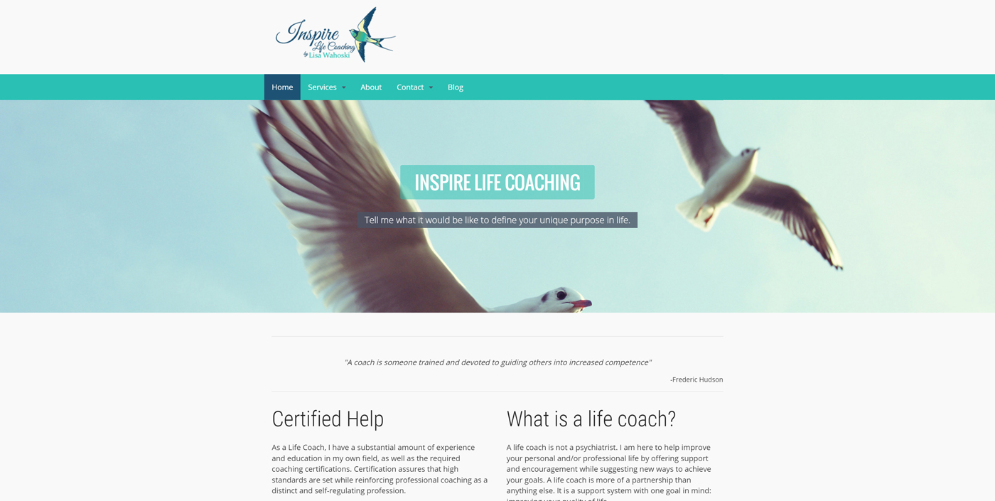 Inspire Life Coaching - carsondyle.io